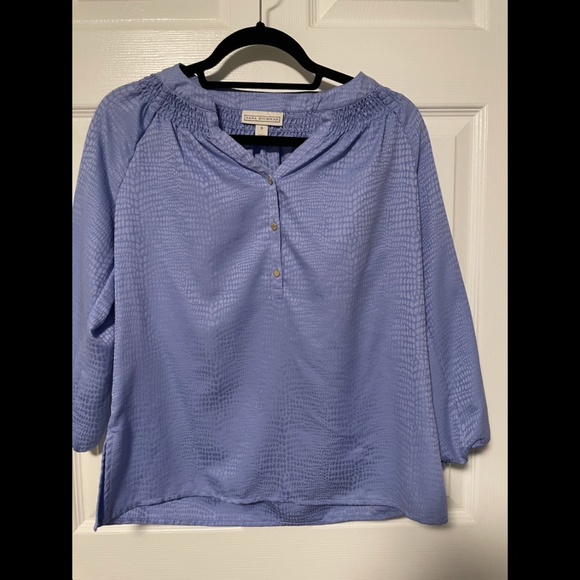 Dana Buchman | Tops | Periwinkle Work Top | Poshmark